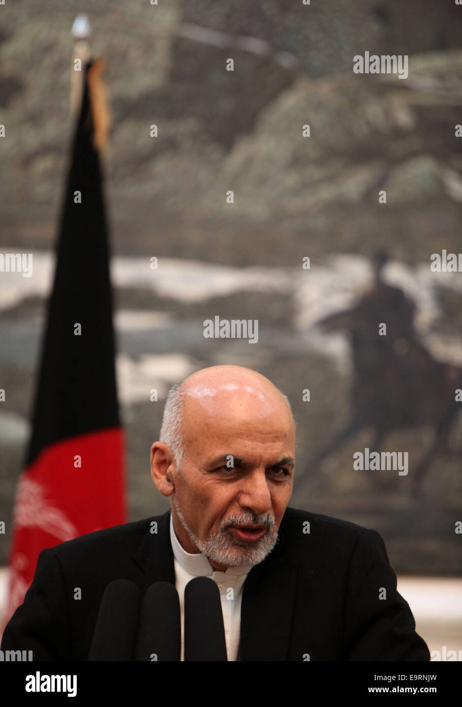 Kabul, Afghanistan. 1st Nov, 2014. Afghan President Ashraf Ghani ...