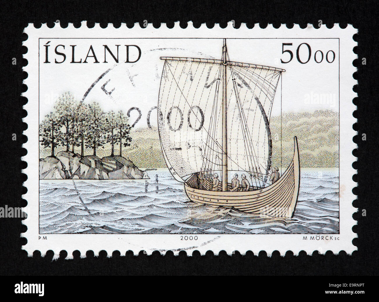 Postage stamp iceland hi-res stock photography and images - Alamy