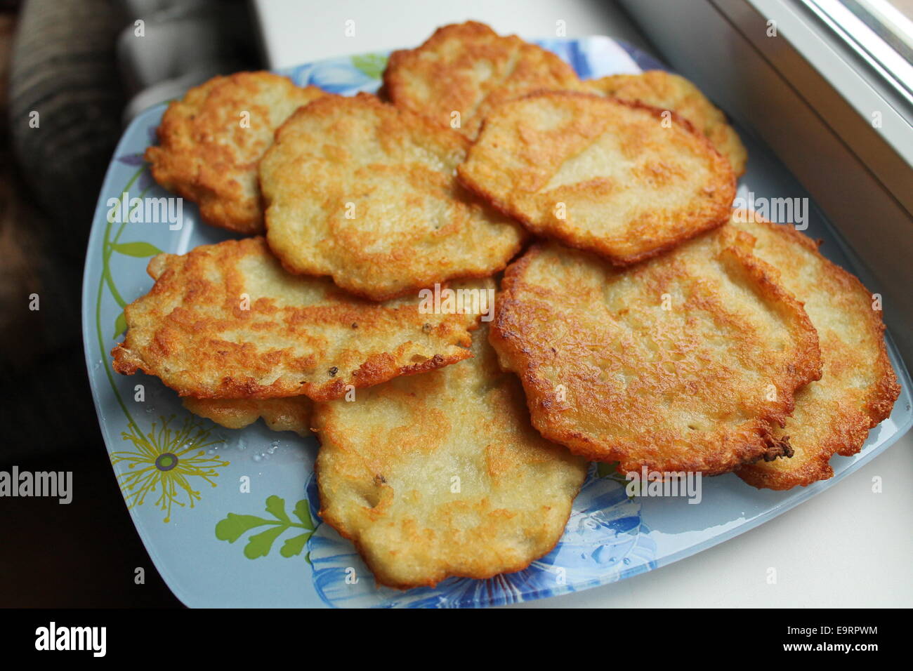 appetizing fresh roasted pancakes with golden crust Stock Photo - Alamy