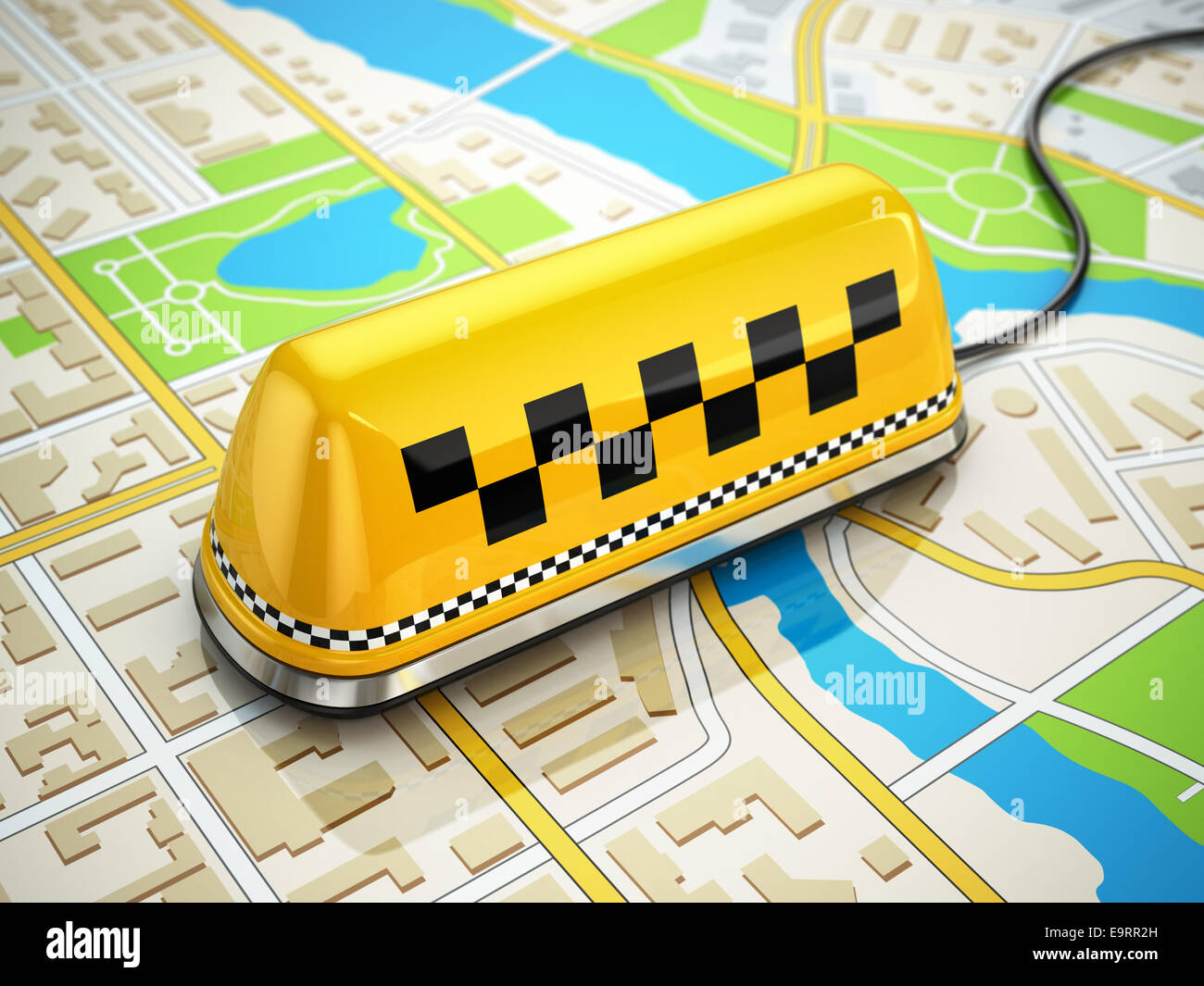 Street traffic map directions sign hi-res stock photography and images ...