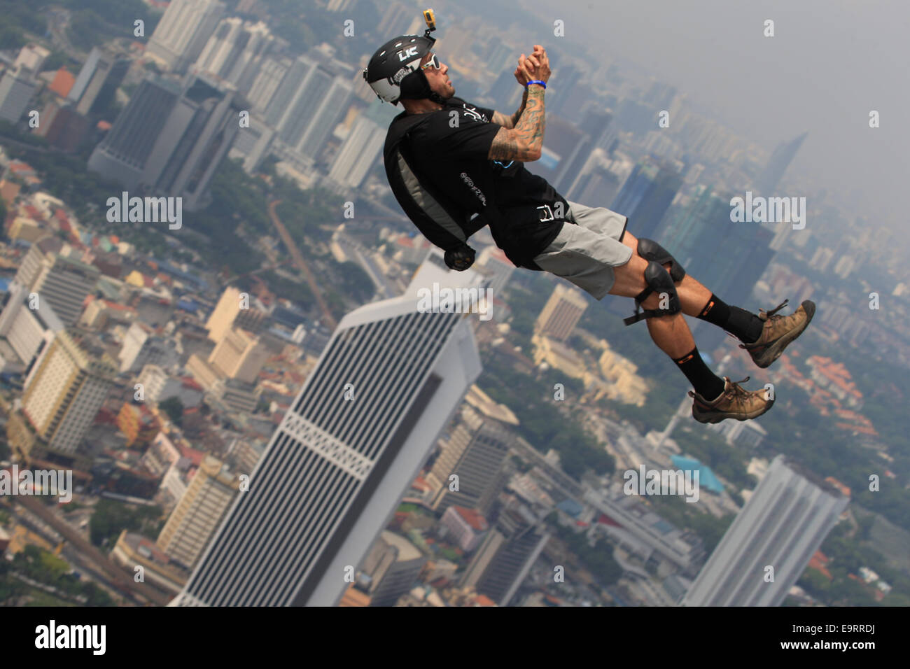 KL Tower BASE Jump 2014 is an annual event of the Kuala Lumpur tower ...