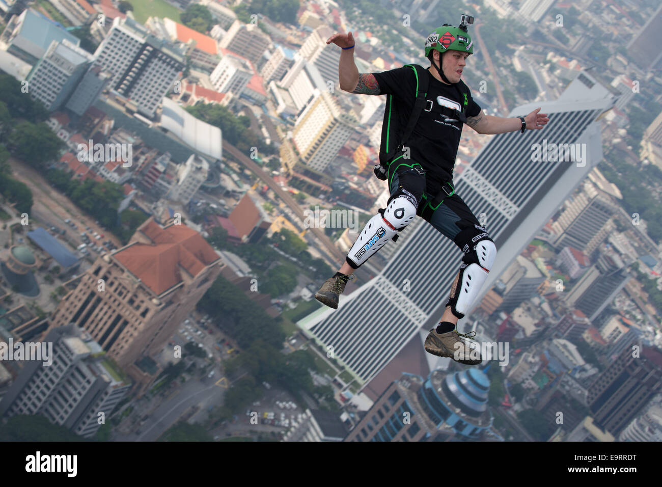 KL Tower BASE Jump 2014 is an annual event of the Kuala Lumpur tower ...