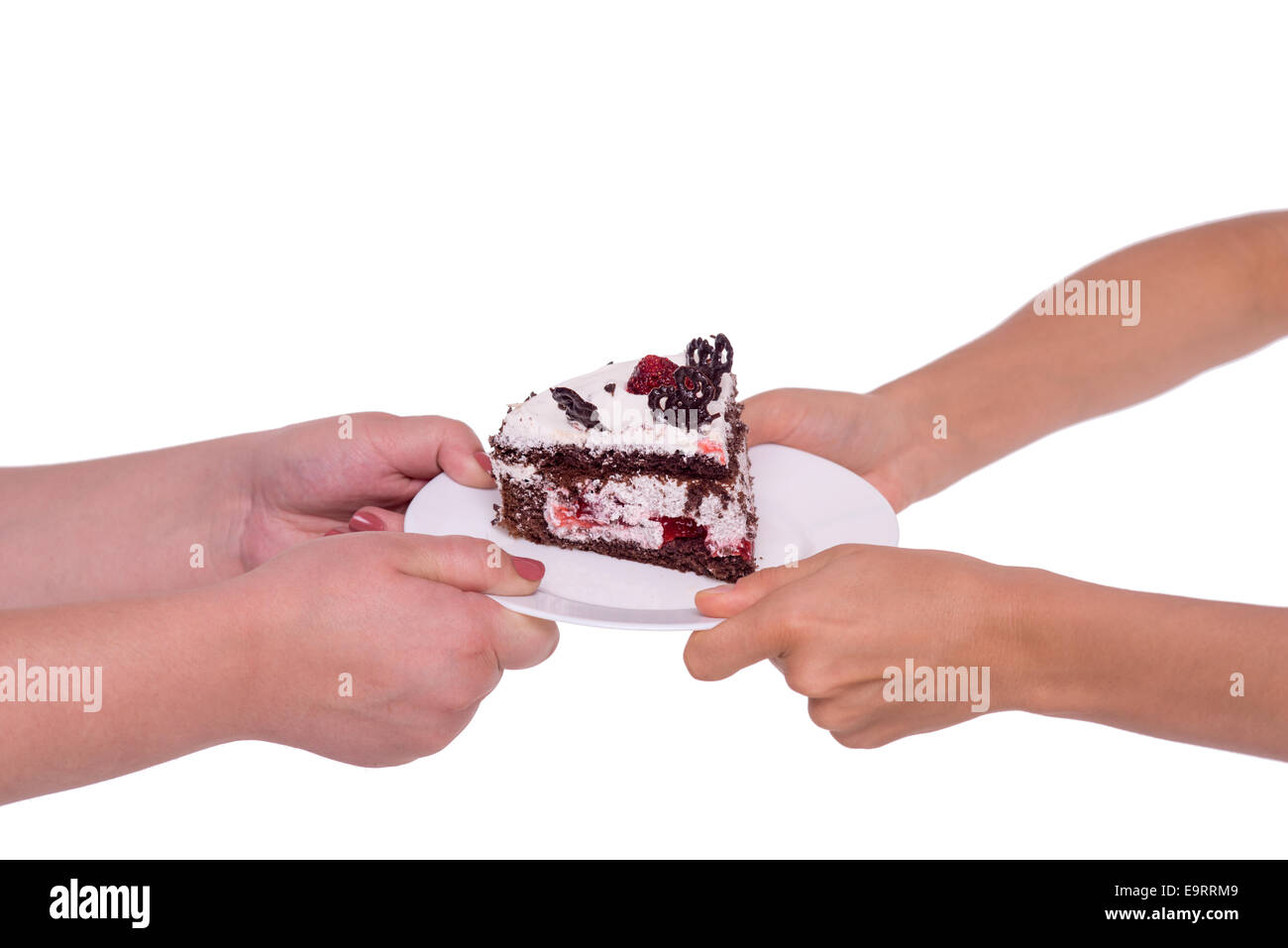 Food fight cake hi-res stock photography and images - Alamy