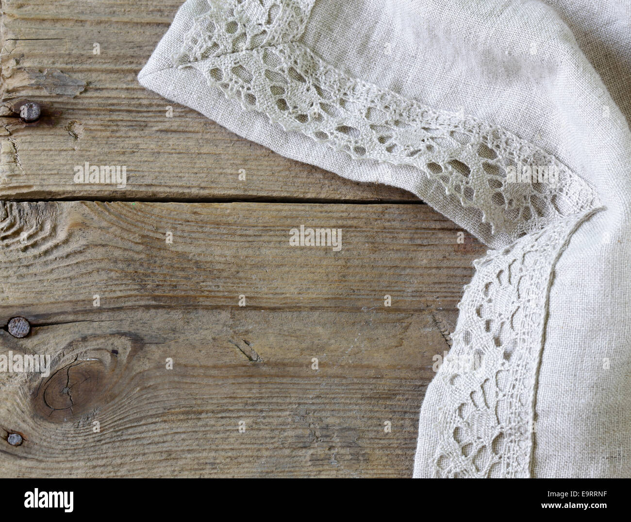 Linen napkin lace hi-res stock photography and images - Alamy