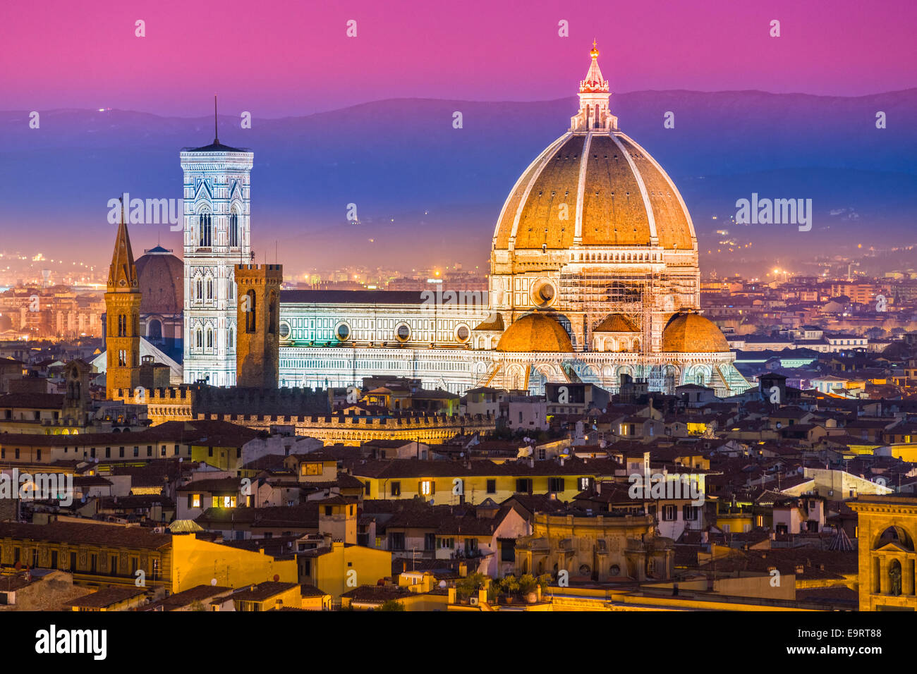 Duomo cupola view hi-res stock photography and images - Alamy