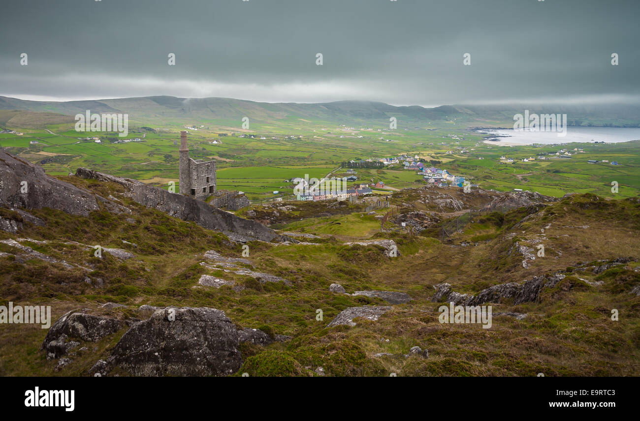 Exquisite View Of Allihies Village In West Cork Stock Photo - Alamy