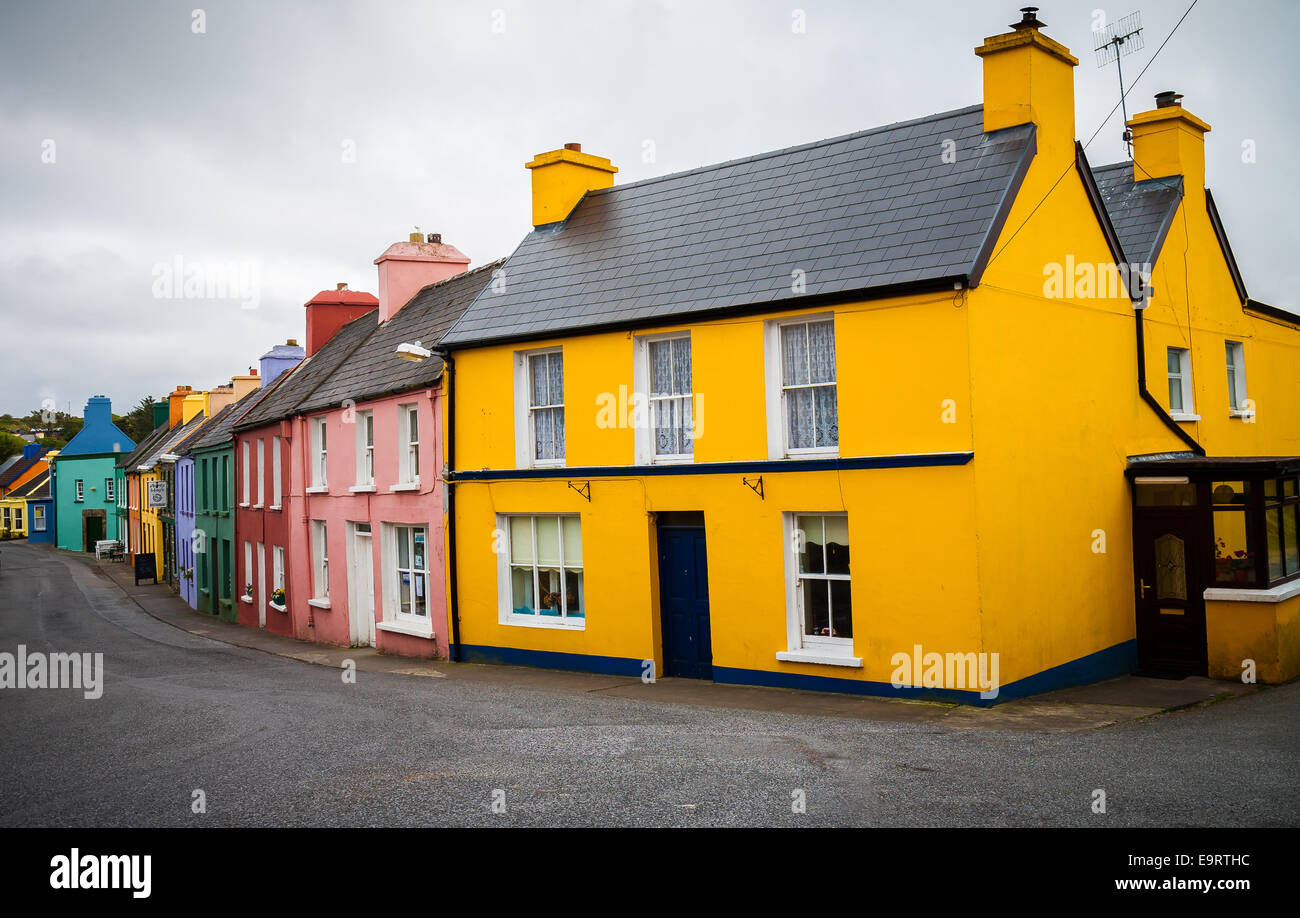 The Beautiful West Cork Village Of Eyeries In Ireland Stock Photo - Alamy