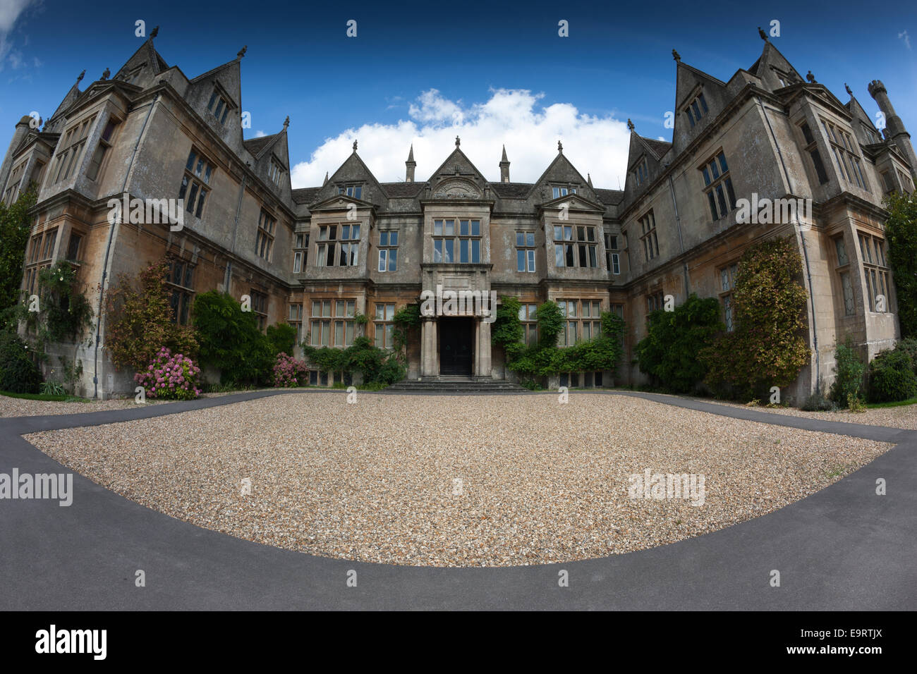 The historic stately home of Corsham Court in Corsham, Wiltshire Stock ...