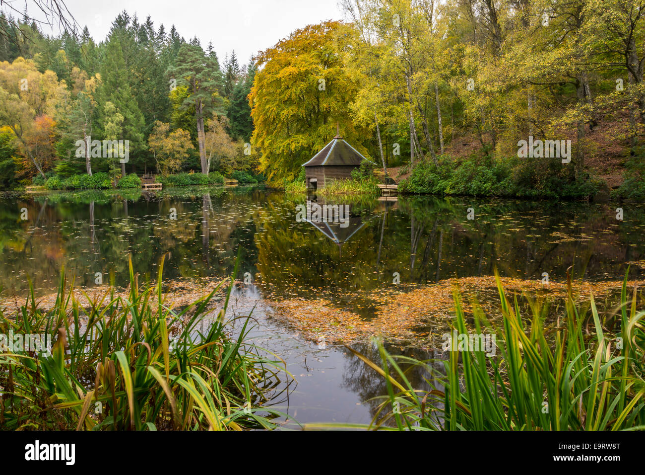 Loch Dunmore, Faskally, Pitlochry, Scotland, United Kingdom Stock Photo ...