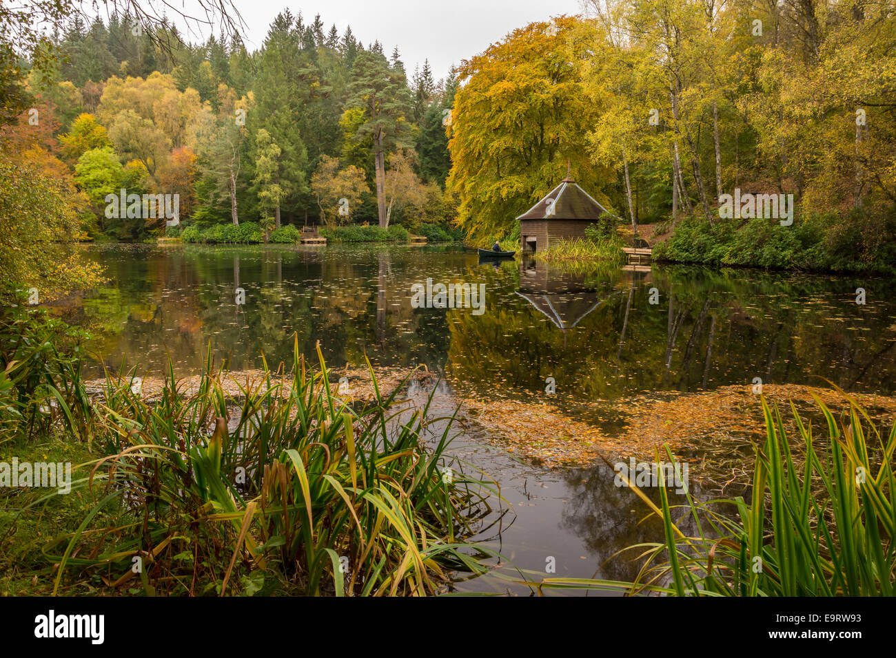 Loch Dunmore, Faskally, Pitlochry, Scotland, United Kingdom Stock Photo ...