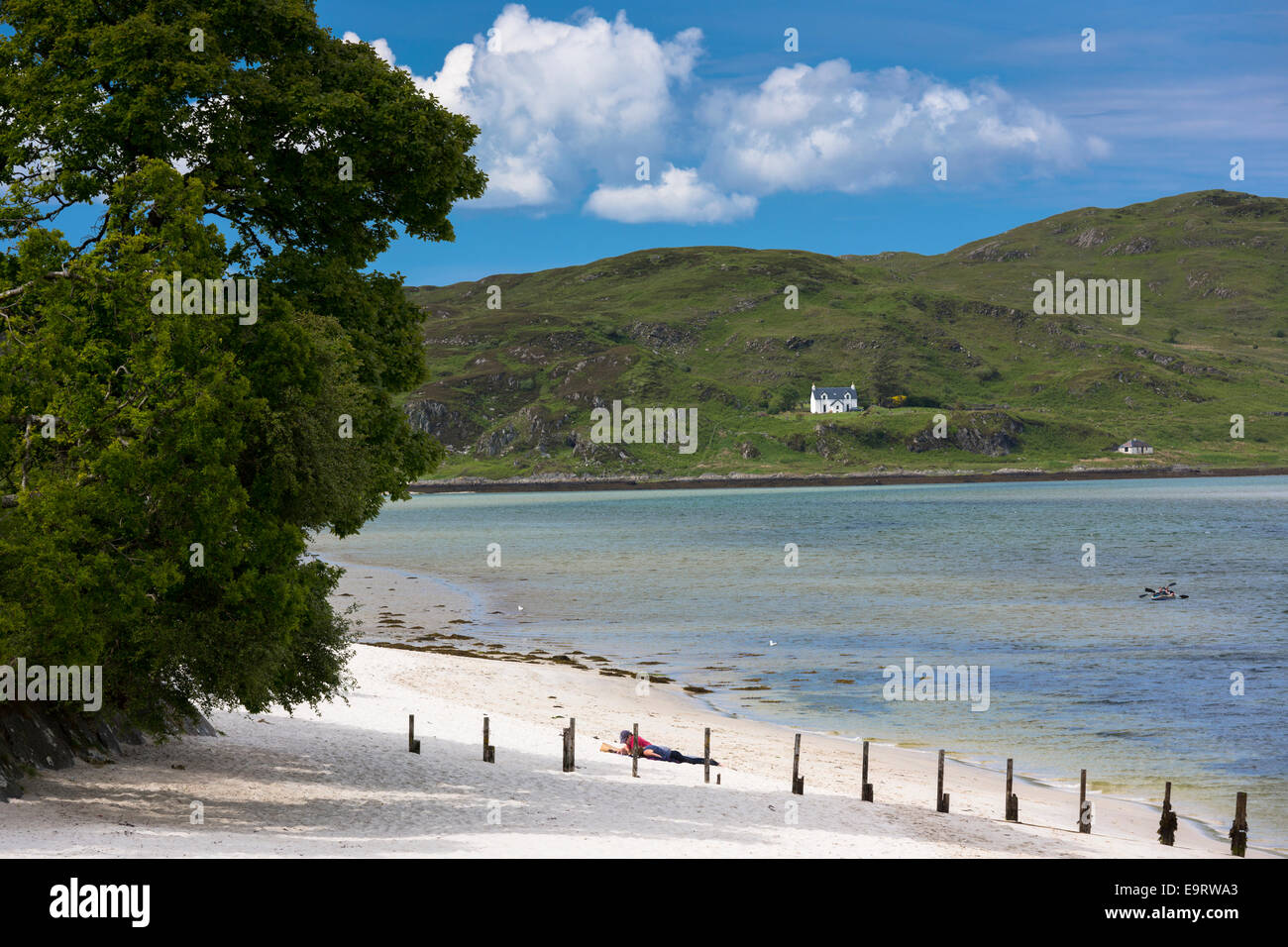 Scottish beach scene hi-res stock photography and images - Alamy