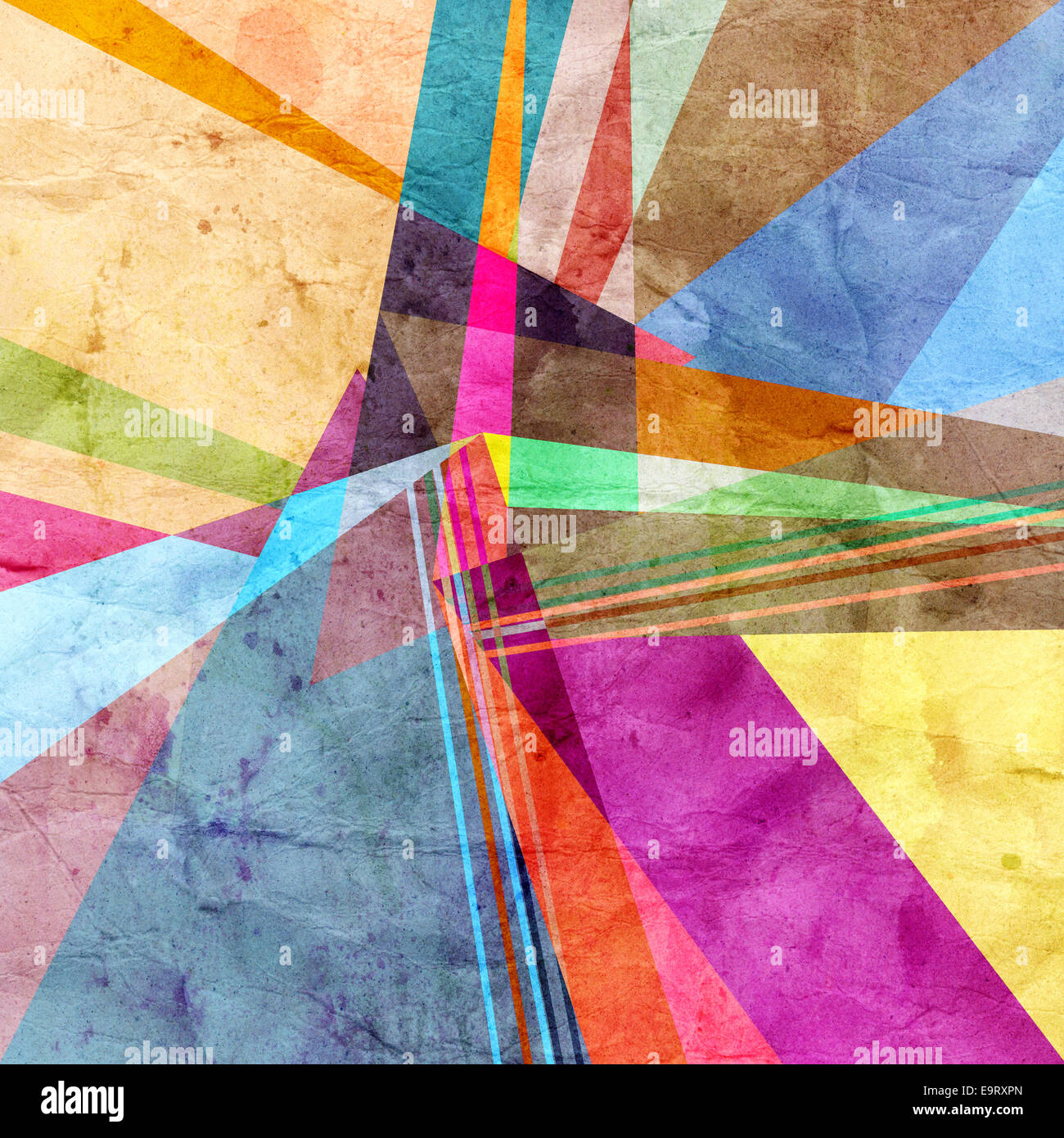 graphic abstract background with geometric elements Stock Photo - Alamy
