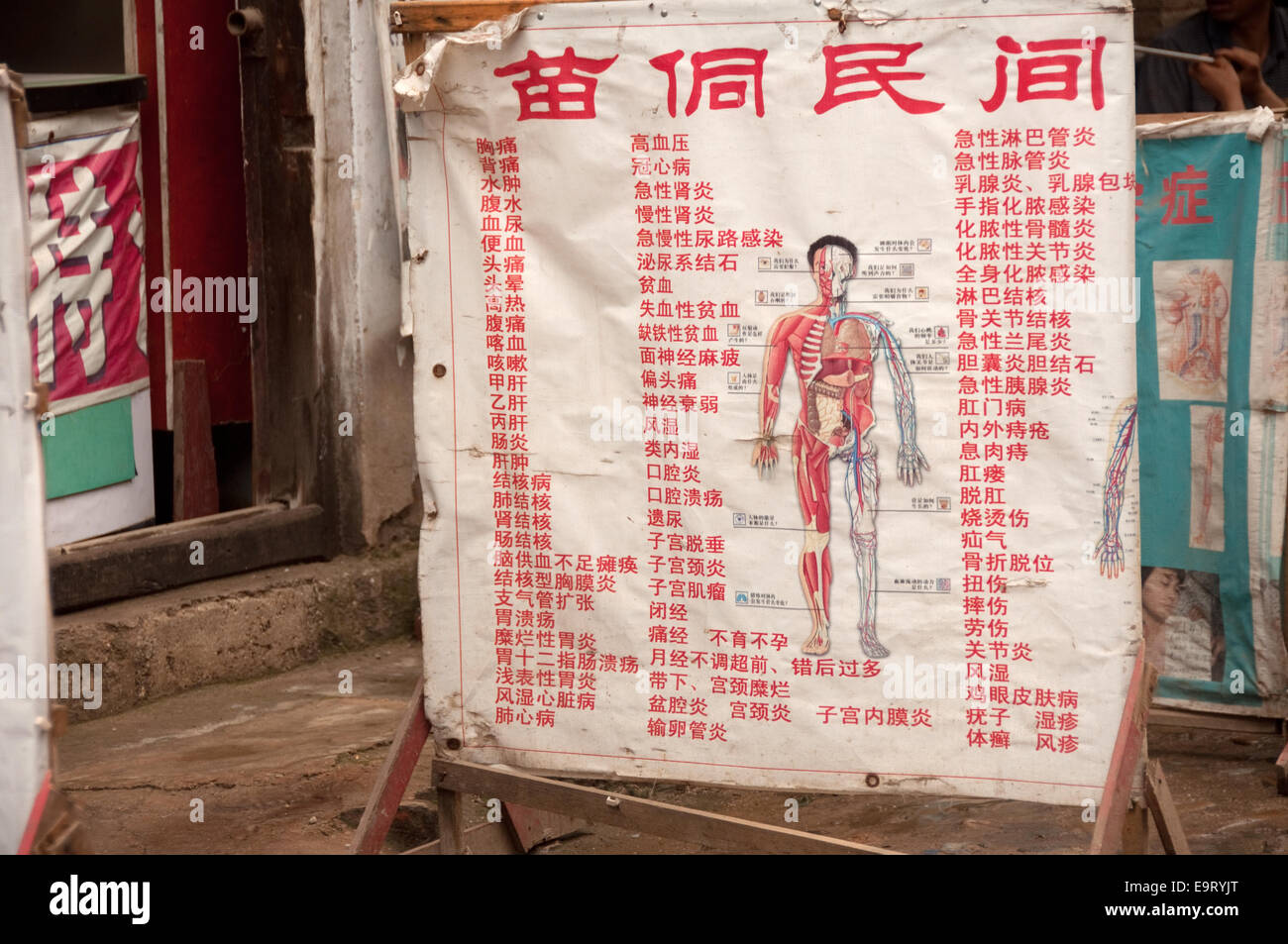 Traditional medicine sign hi-res stock photography and images - Alamy