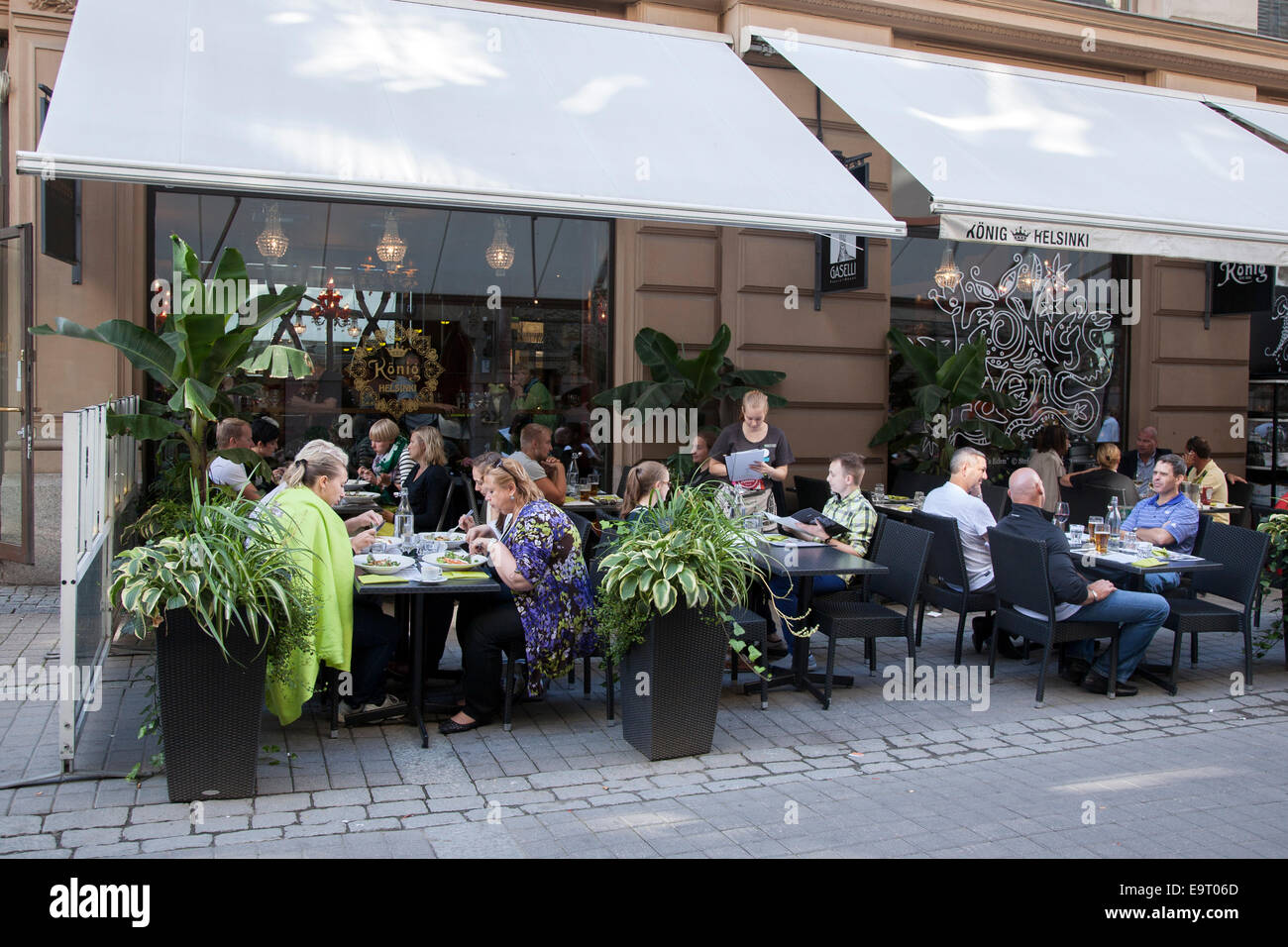 Konig Restaurant, Helsinki, Finland Stock Photo - Alamy