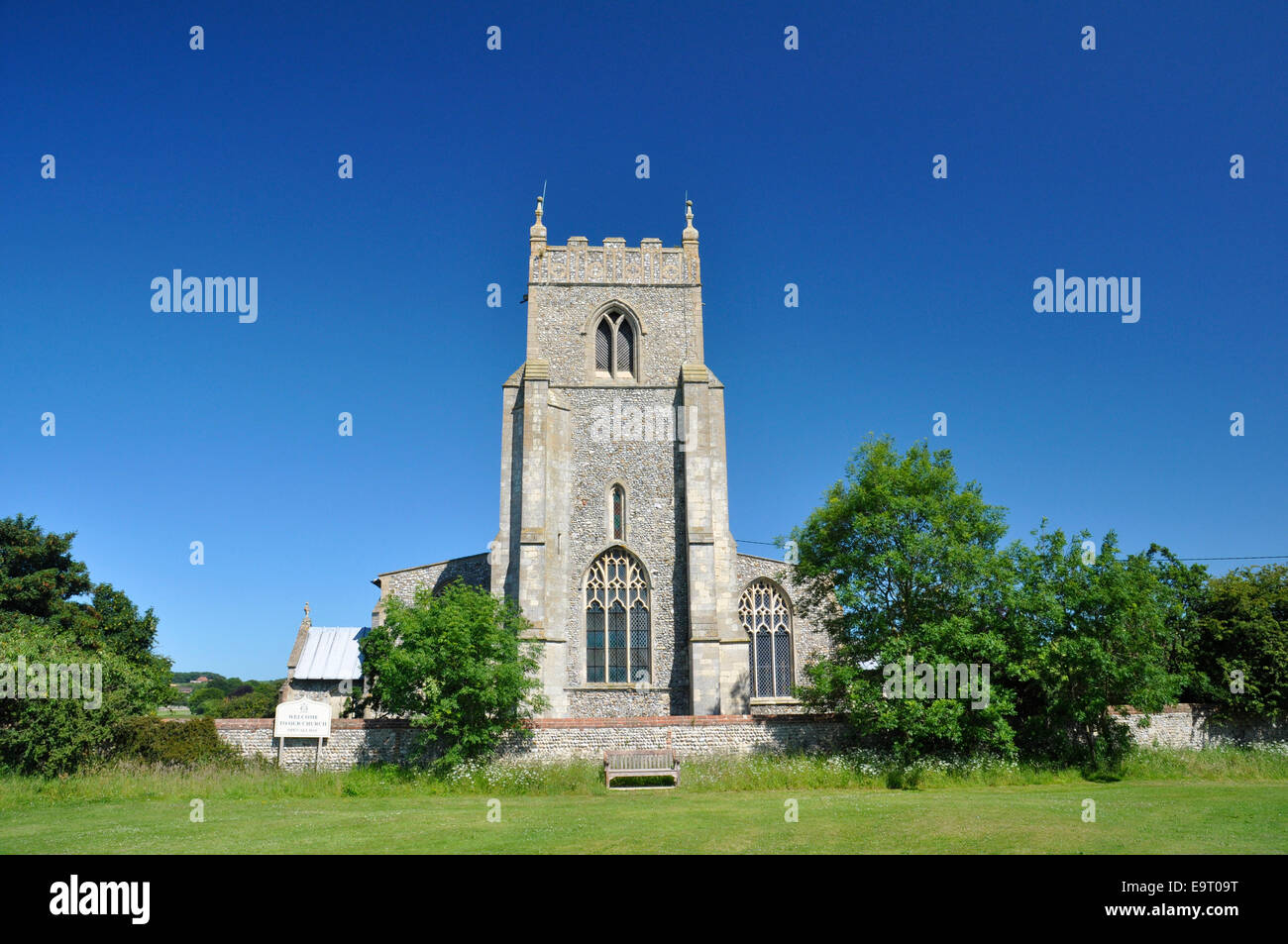 Rural village church hi-res stock photography and images - Alamy