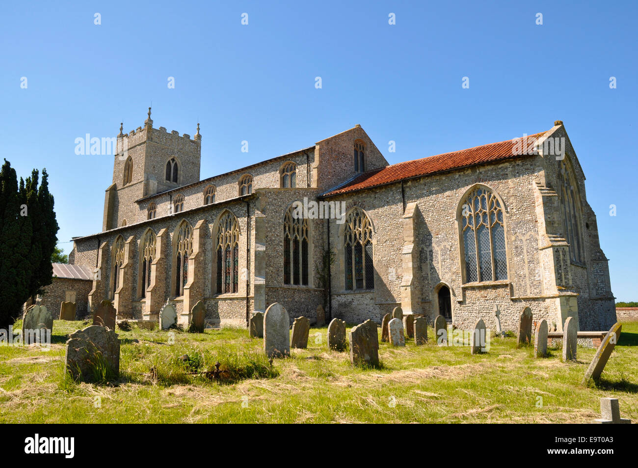 St Mary's Church, Wiveton, Norfolk, England, UK Stock Photo - Alamy