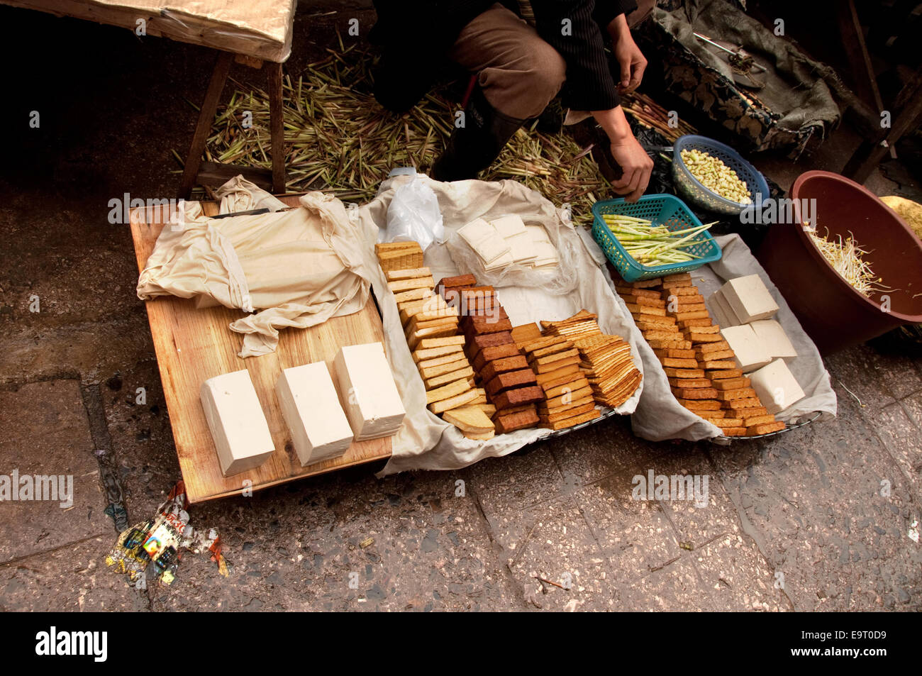 China Tofu Market High Resolution Stock Photography and Images - Alamy
