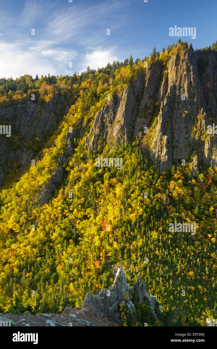 Dixville Notch State Park in New Hampshire USA from a scenic viewpoint ...