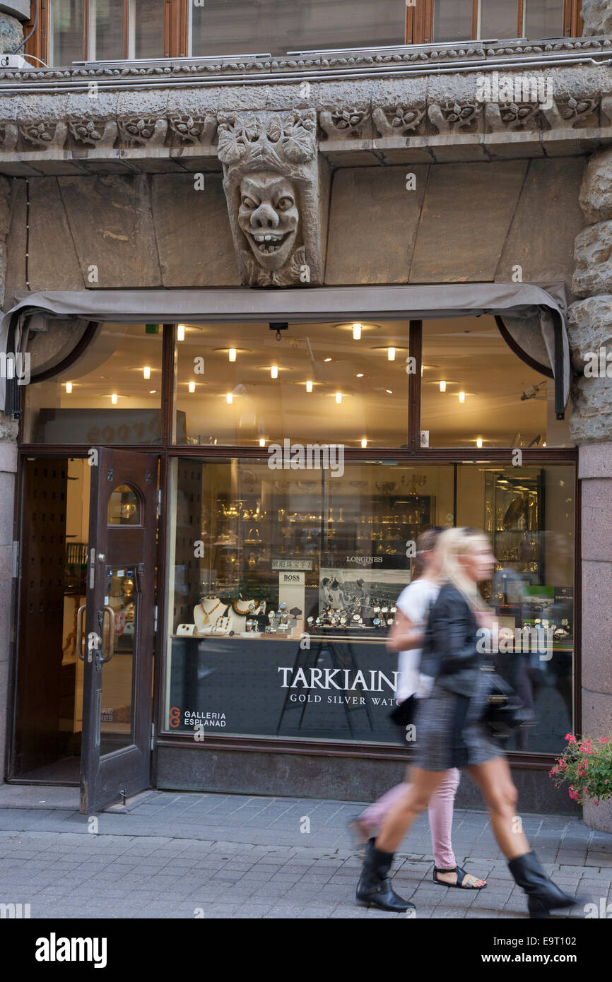 Tarkiainen Shop Front; Helsinki; Finland Stock Photo - Alamy