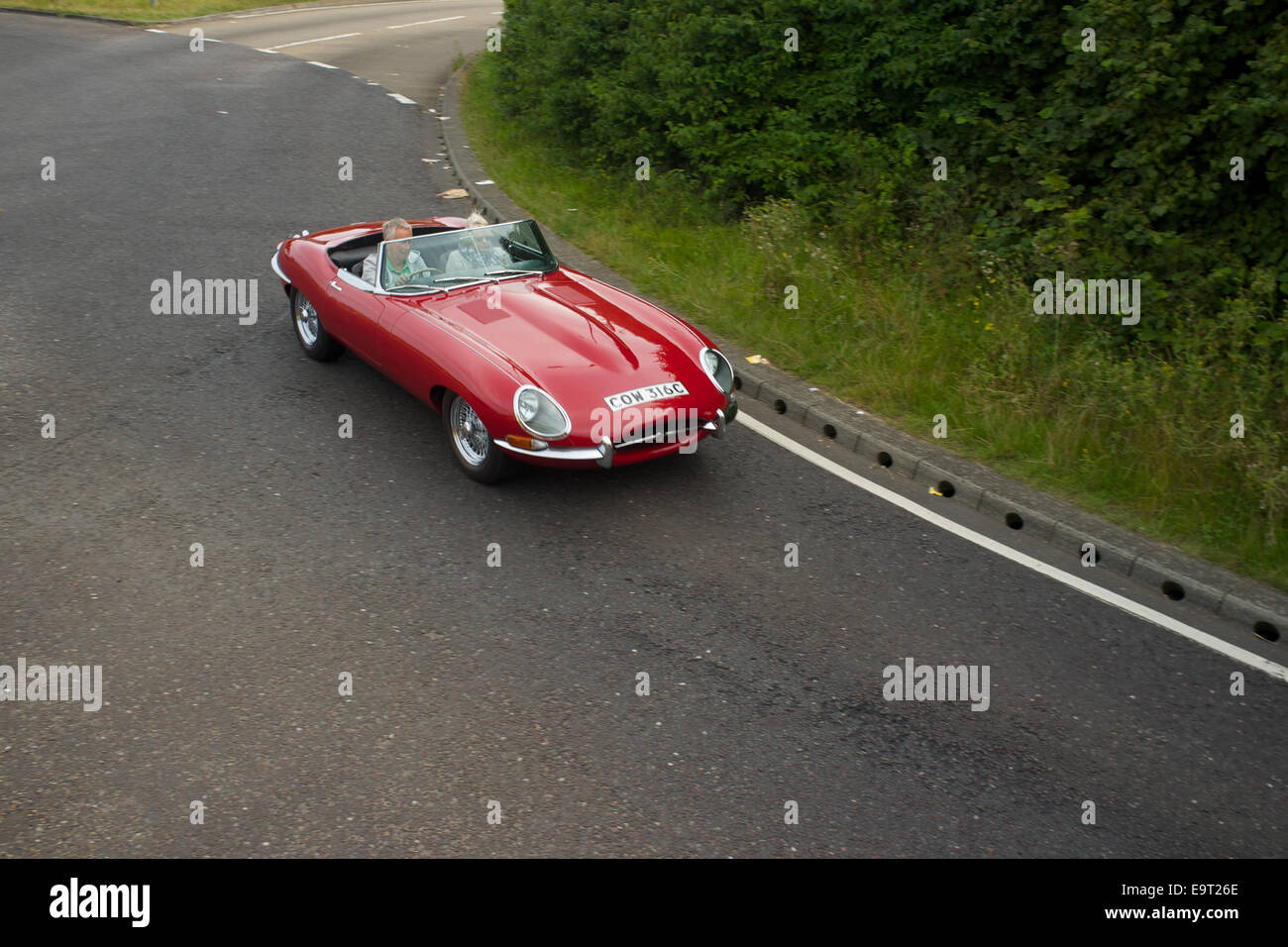 Jaguar E Type High Resolution Stock Photography and Images - Alamy