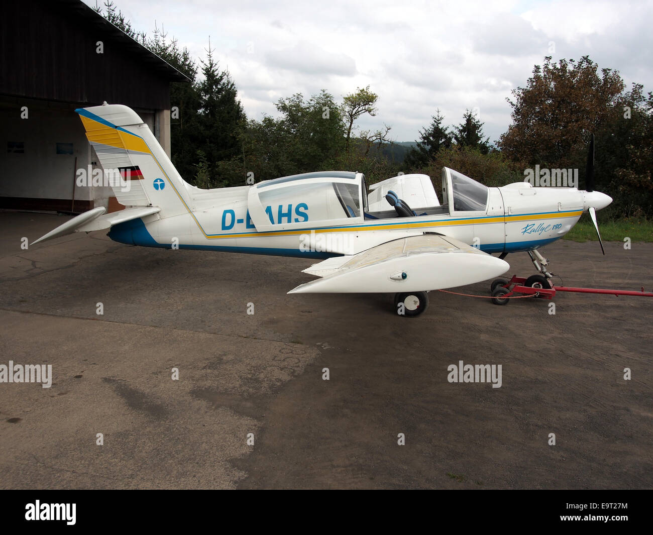 D-EAHS Socata MS893E Rallye Commodore 180GT at Flugplatz Daun-Senheld ...