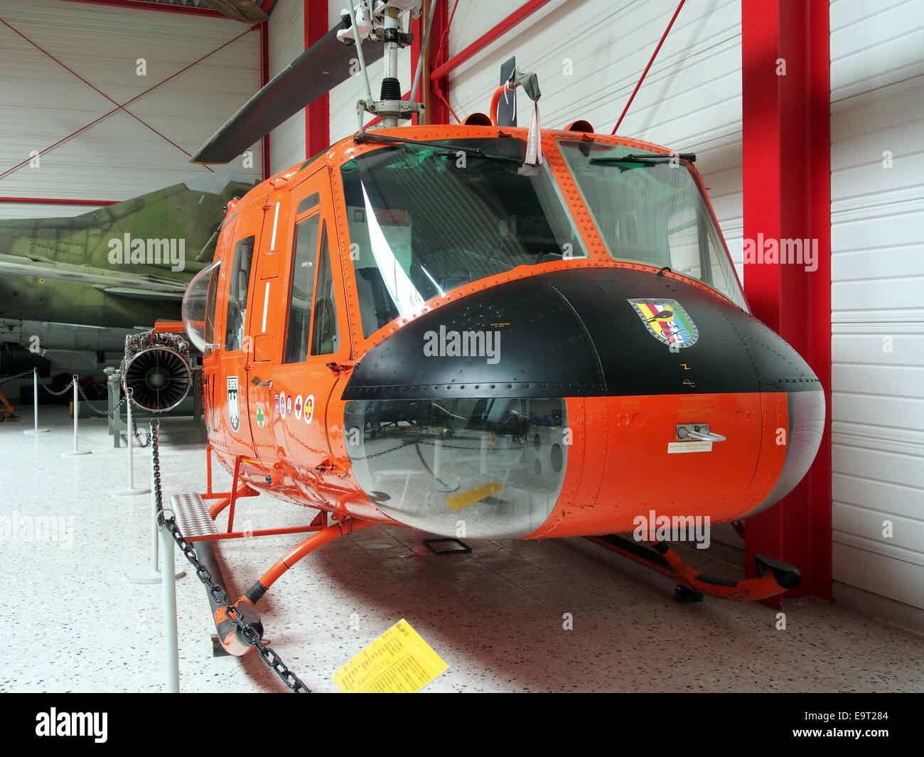 D-HBZV Bell UH1D helicopter, displayed at the Flugausstellung ...