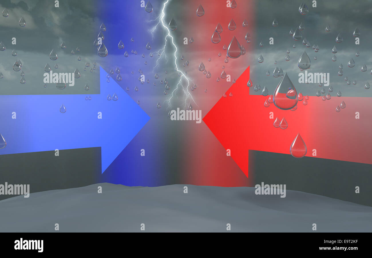 Water bomb, sky cloud storm rain drop formation Stock Photo - Alamy