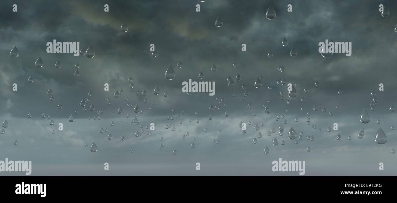 Grey shiny rain. Abstract water background design Stock Photo - Alamy