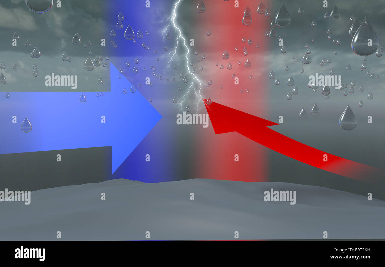 Water bomb, sky cloud storm rain drop formation Stock Photo - Alamy