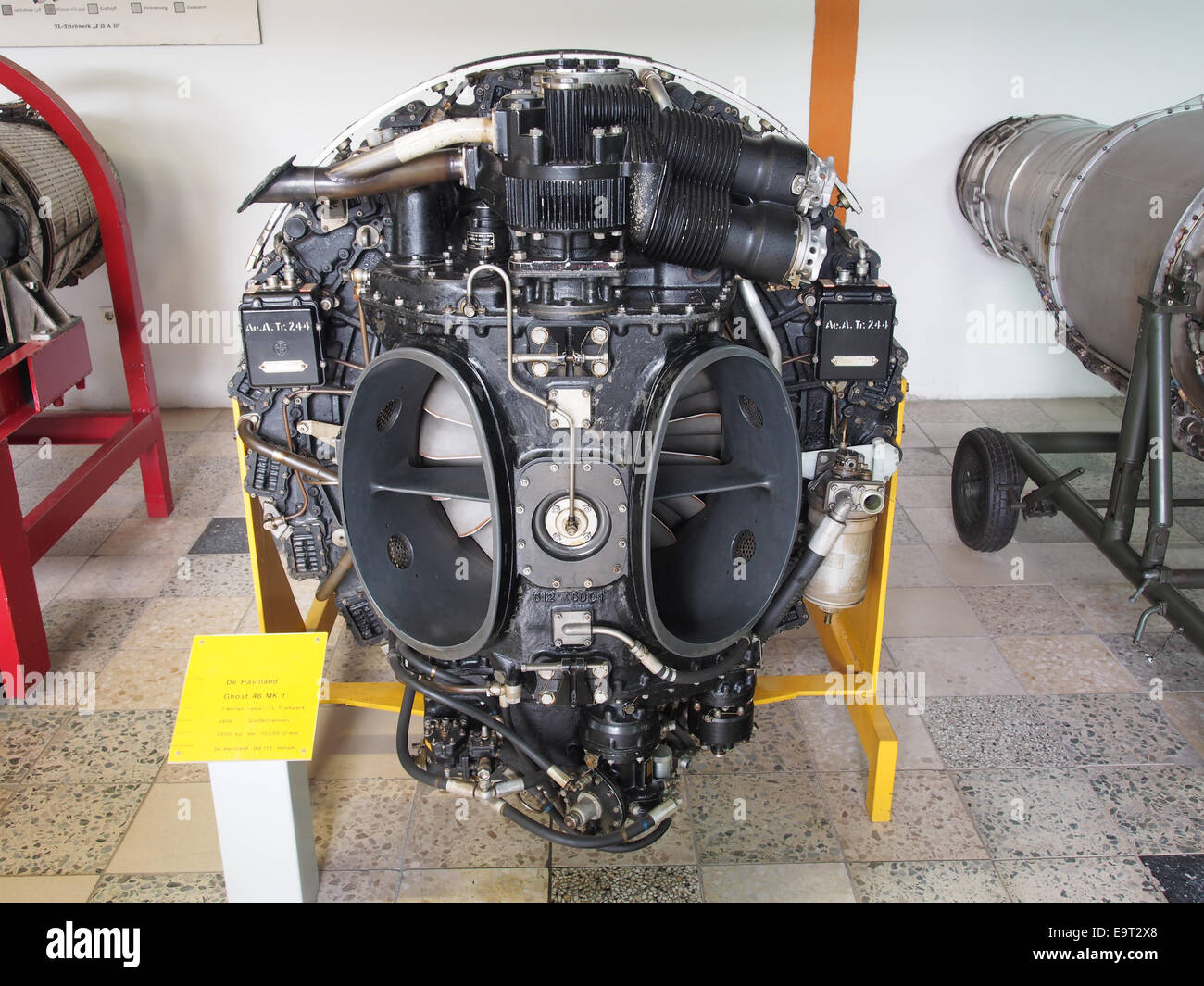 De Havilland Ghost 48 Mk1 (1956) engine, used in the DH112 Venom ...
