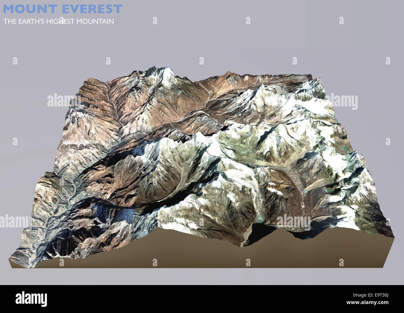 Nasa Topographical Maps Of Mountains