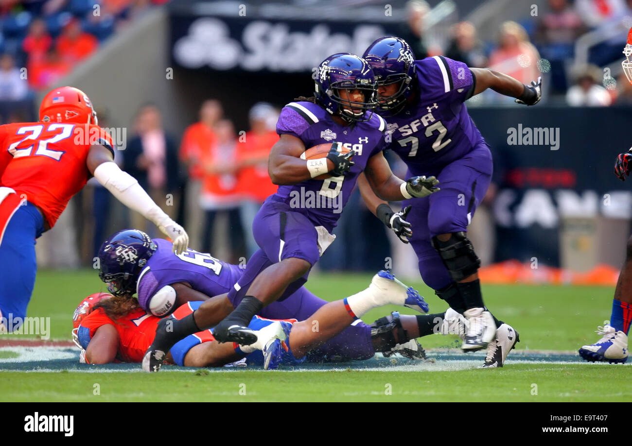 Houston, Texas, USA. 1st Nov, 2014. Stephen F. Austin Lumberjacks ...
