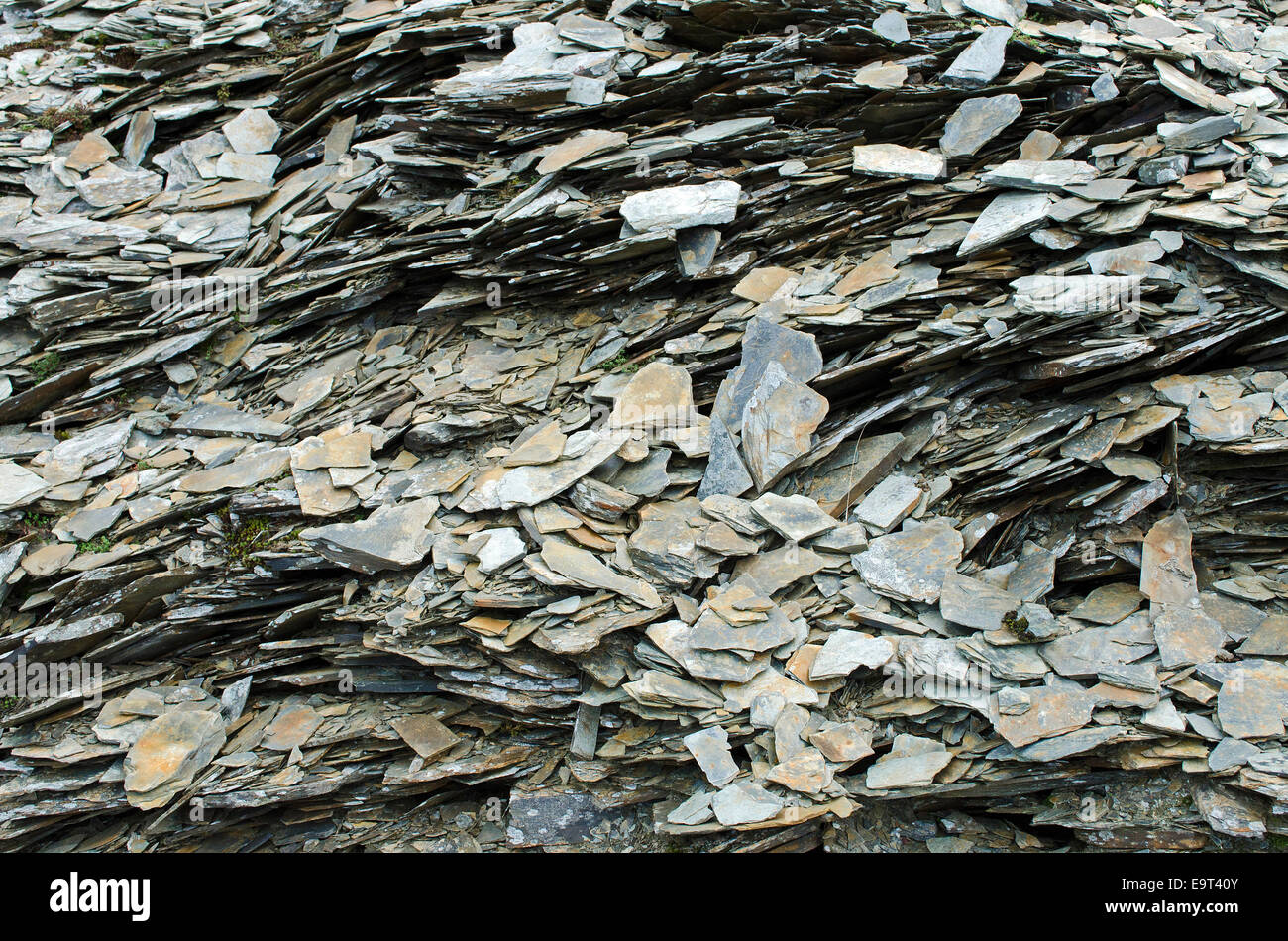 a slate quarry Stock Photo - Alamy