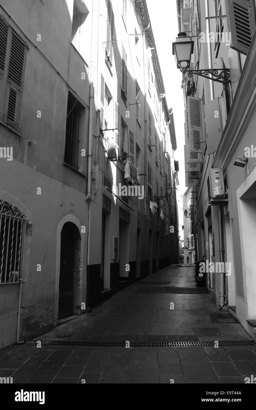 Nice France Building Old Town Stock Photo - Alamy