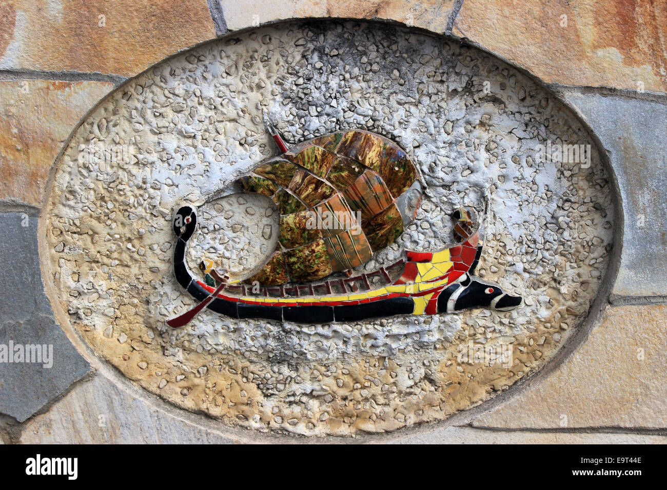 Nice Art Mosaic Stock Photo - Alamy