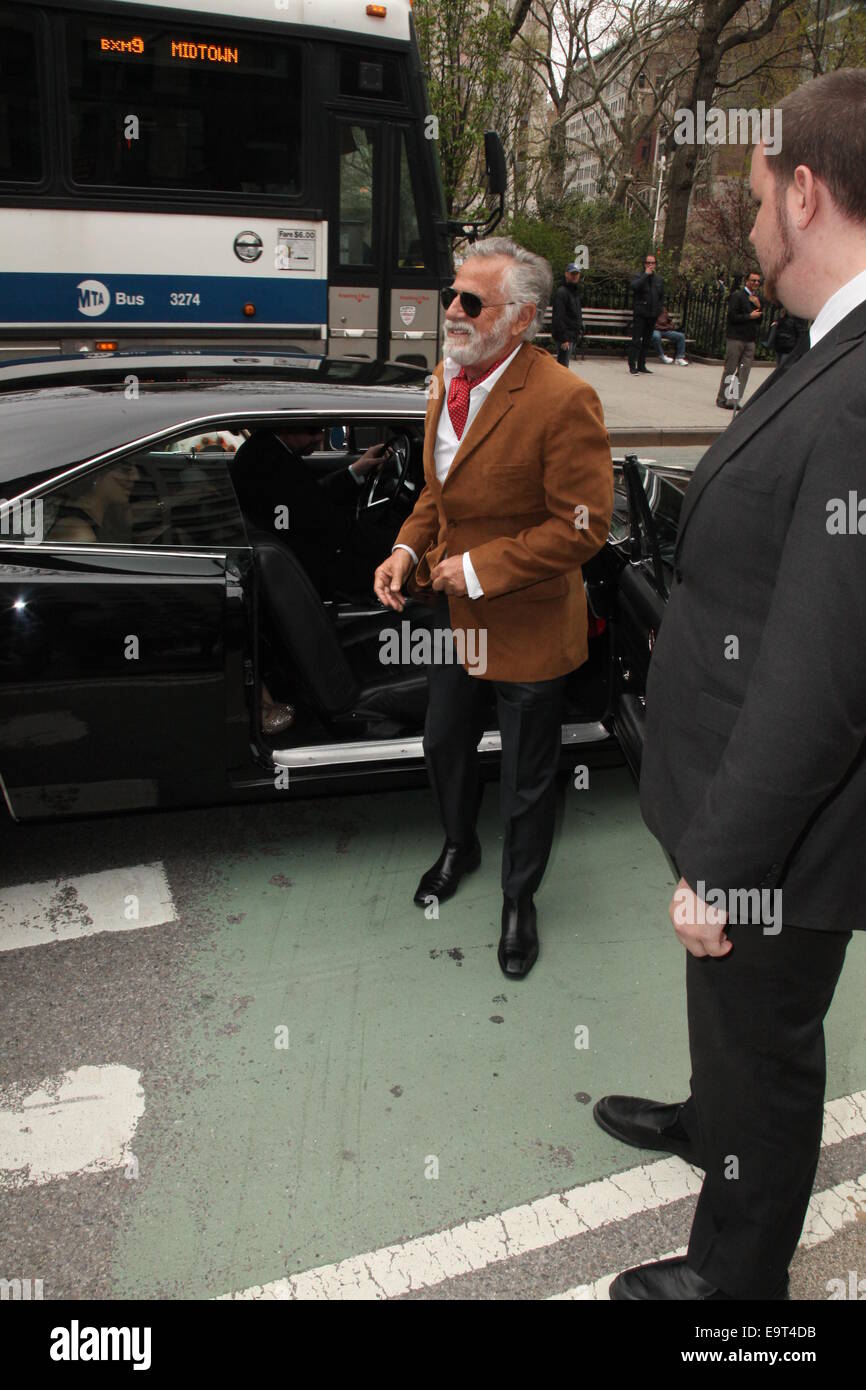 Jonathan Goldsmith, who depicts 'The Most Interesting Man in the World ...