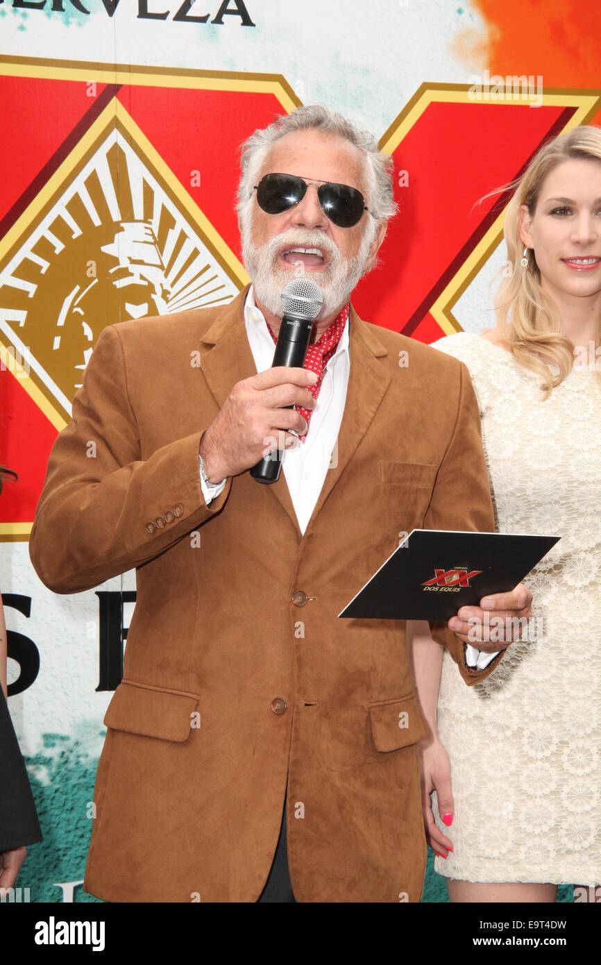 Jonathan Goldsmith, who depicts 'The Most Interesting Man in the World ...