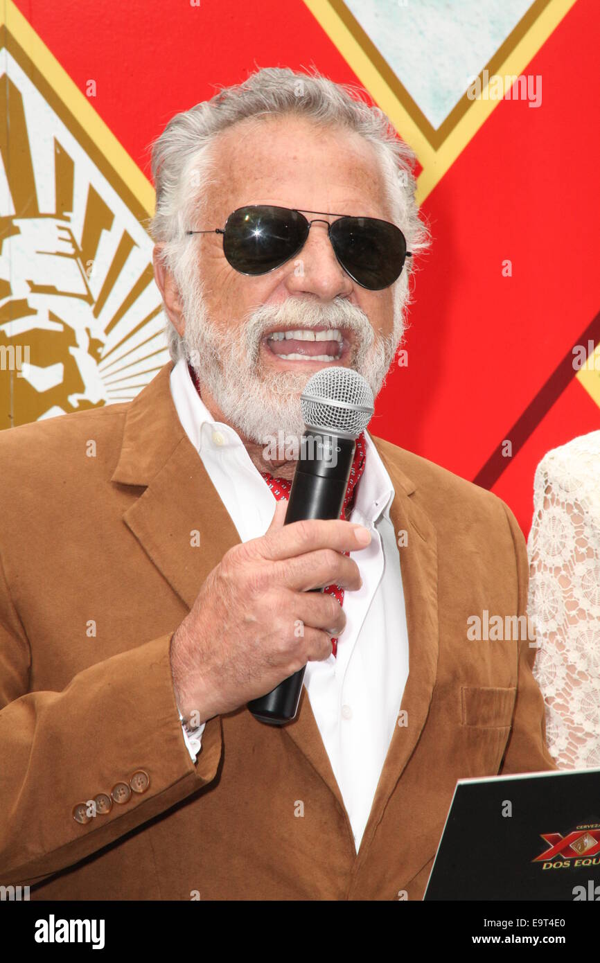 Jonathan Goldsmith, who depicts 'The Most Interesting Man in the World ...