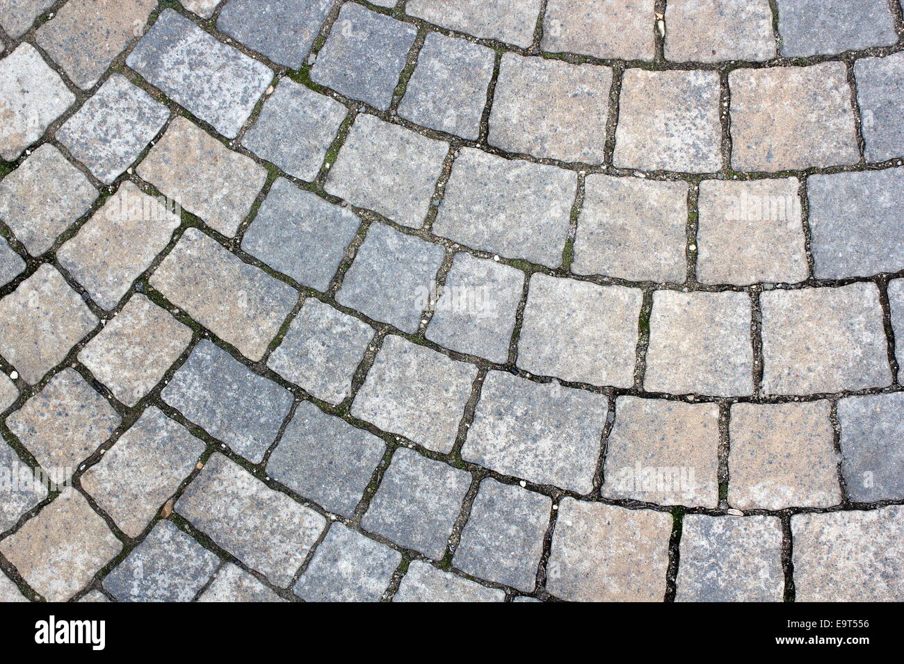 rectangle stone pavement on urban pedestrian road Stock Photo - Alamy