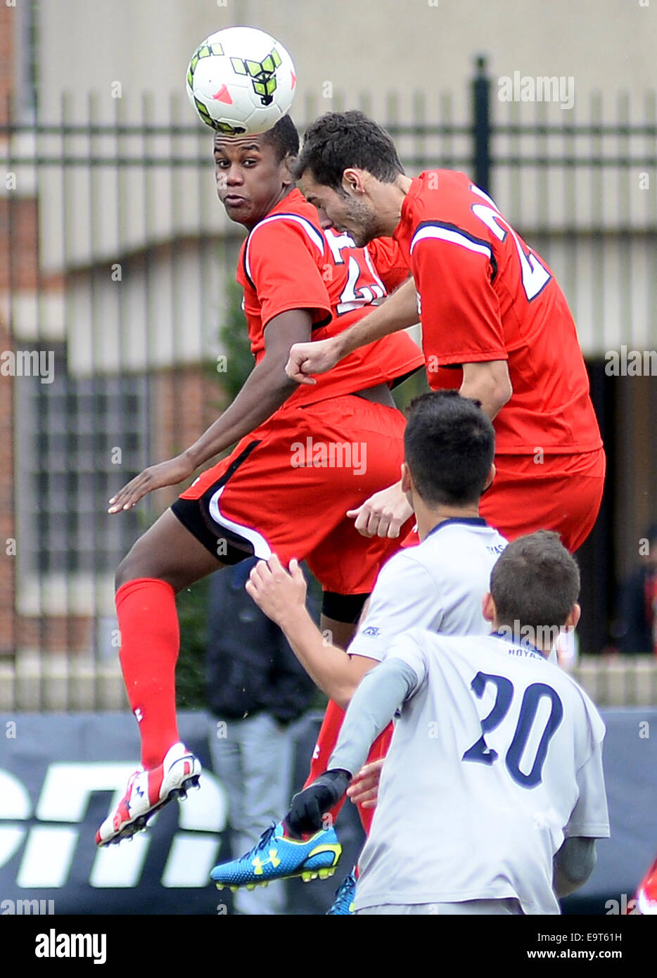 Washington, DC, USA. 1st Nov, 2014. 20141101 - St. John's defender ...