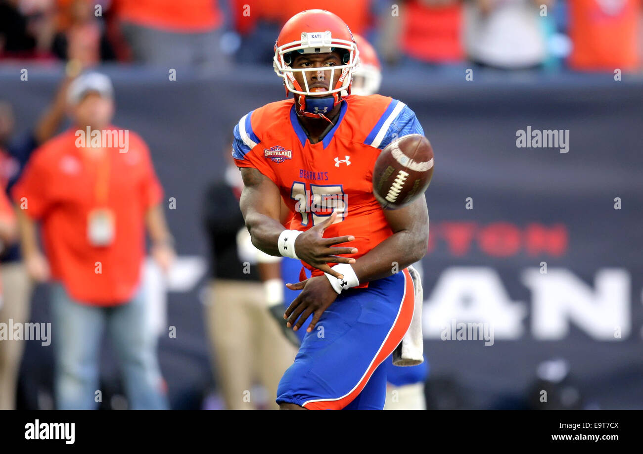 Houston, Texas, USA. 01st Nov, 2014. Sam Houston State Bearkats ...