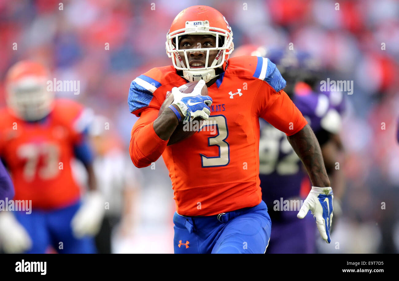 Houston, Texas, USA. 01st Nov, 2014. Sam Houston State Bearkats running ...