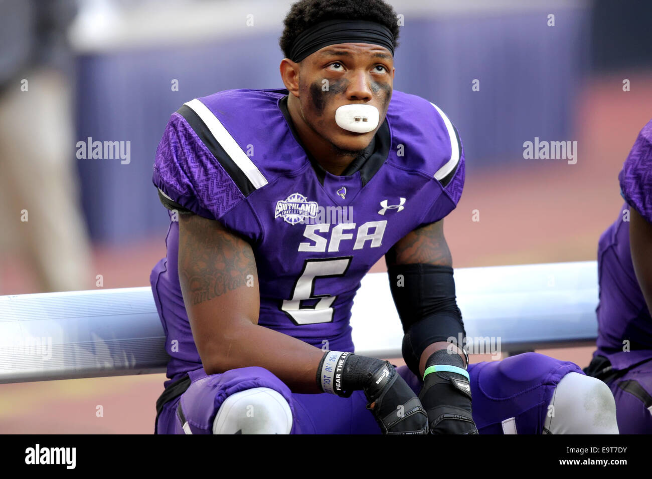 Houston, Texas, USA. 01st Nov, 2014. Stephen F. Austin Lumberjacks wide ...