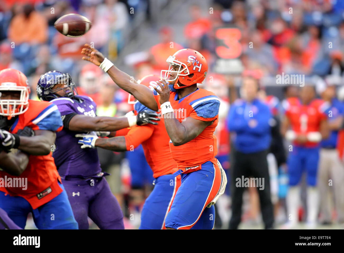 Houston, Texas, USA. 01st Nov, 2014. Sam Houston State Bearkats ...