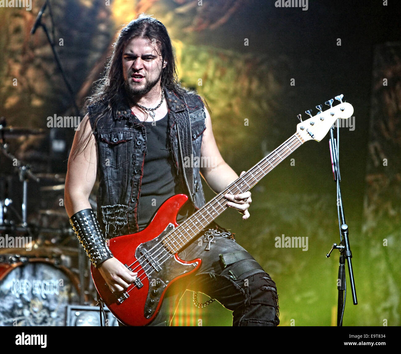 Iced Earth performs at Revolution Live in Fort Lauderdale,Florida Featuring: Luke Appleton Where ...