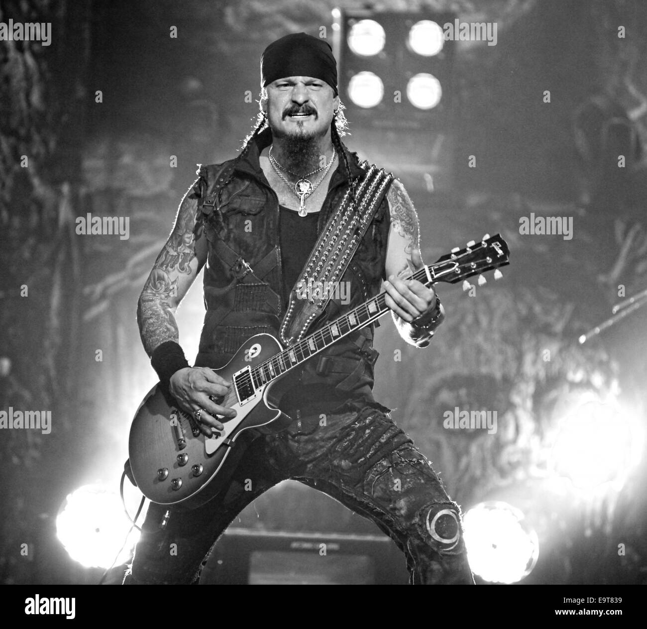 Jon schaffer iced earth hi-res stock photography and images - Alamy