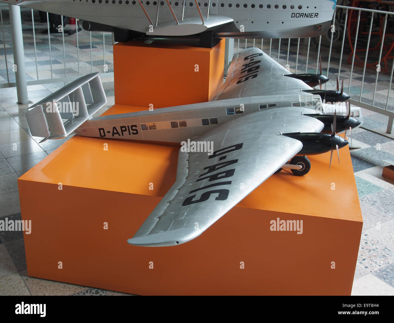 A model of the Junkers G 38 (LUFT-HANSA), registration D-APIS ...