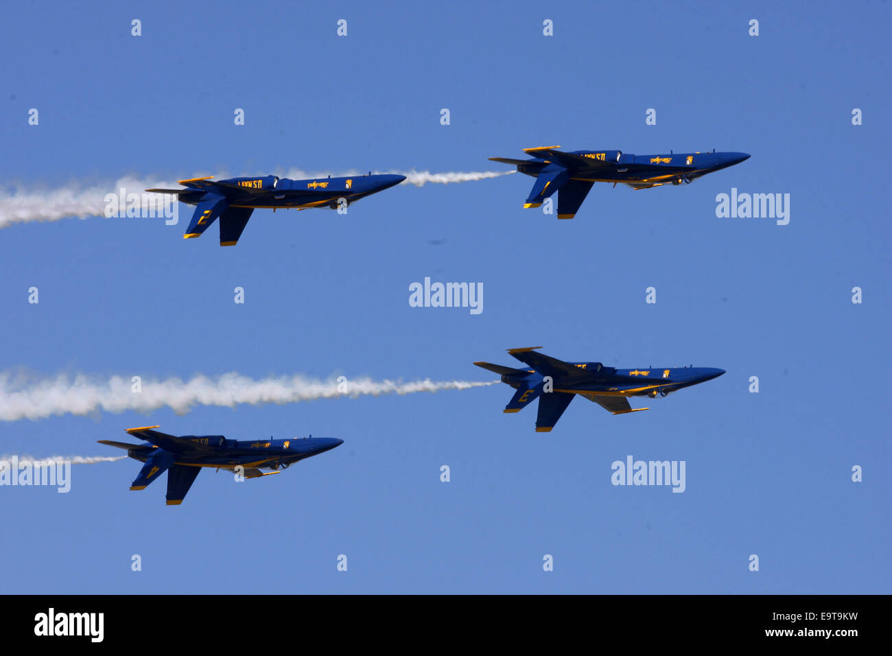 Houston, Texas, USA. 1st Nov, 2014. U.S. Navy Blue Angels aerobatic ...