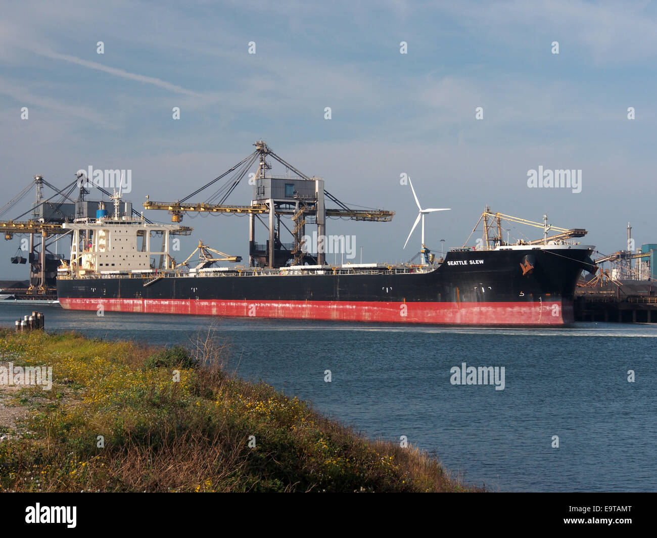 The vessel Seattle Slew, identified by IMO 9573737, is pictured in ...
