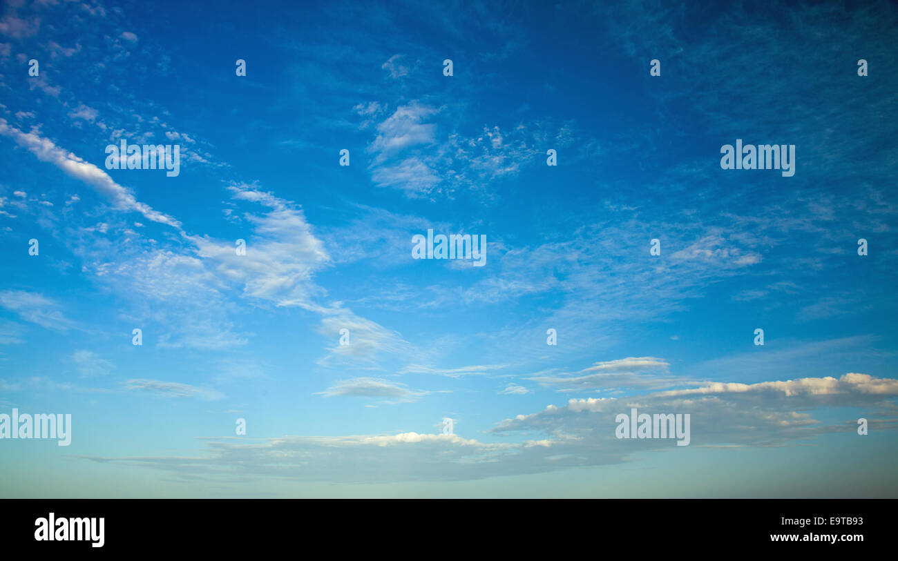 evening sky natural background Stock Photo - Alamy